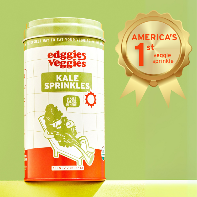 kale sprinkles – edggies veggies
